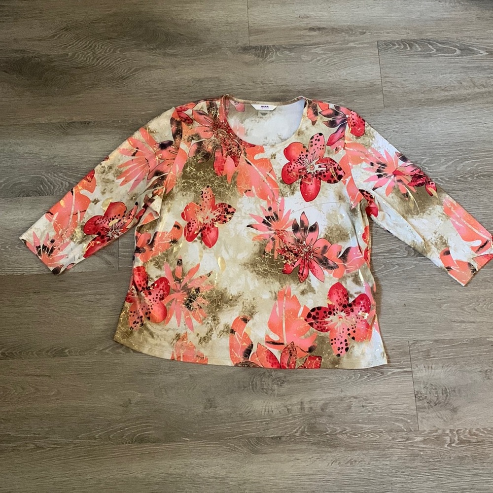 Alia Petite Blouse - Gem